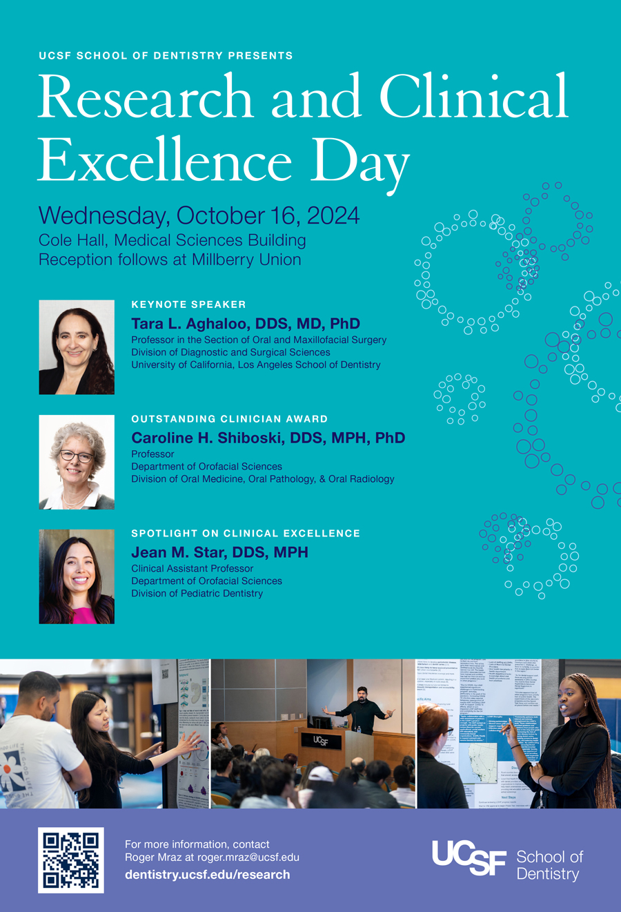 Research and Clinical Excellence Day | School of Dentistry
